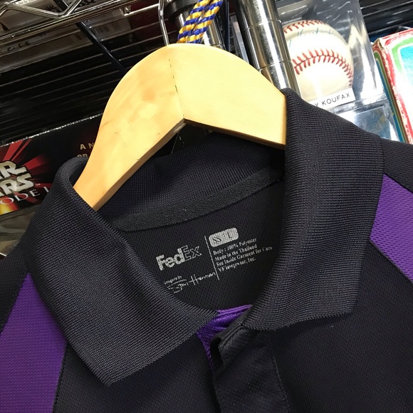 FedEx | Shirts | Fedex Express Black Polo Employee Uniform Shirt | Poshmark